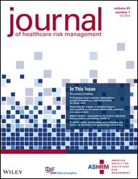 Journal of Health Care Risk Management - ASHRM | ASHRM